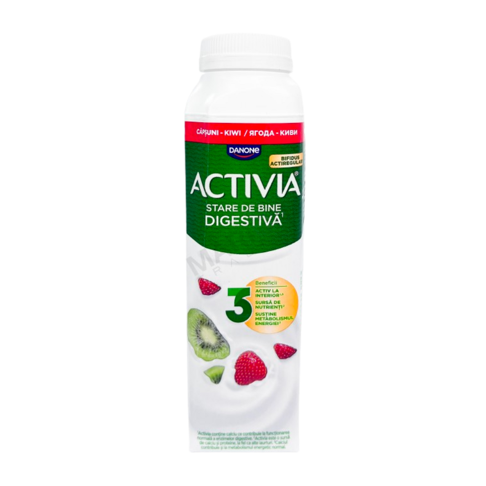 DANONE ACTIVIA CAPSUNI 320GR – Family Market